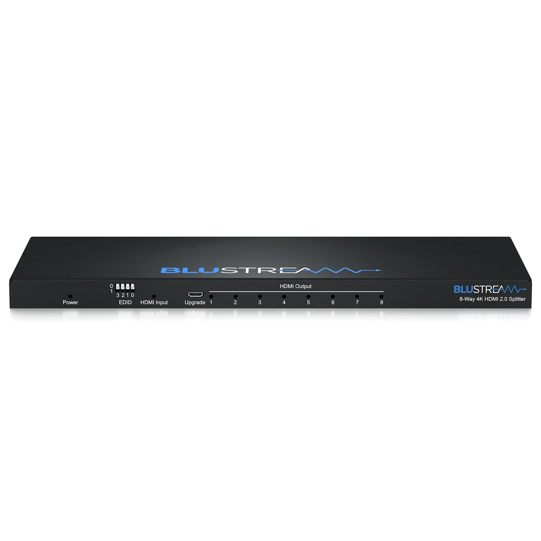 Blustream SP18 8-Way 4K HDMI 2.0 HDCP 2.2 Splitter with EDID Management ...