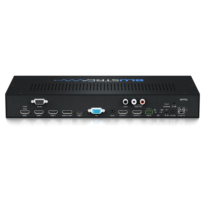 Blustream MFP62 6 Input 2 Output Multi-Format Presentation Switcher - West Coast Hifi