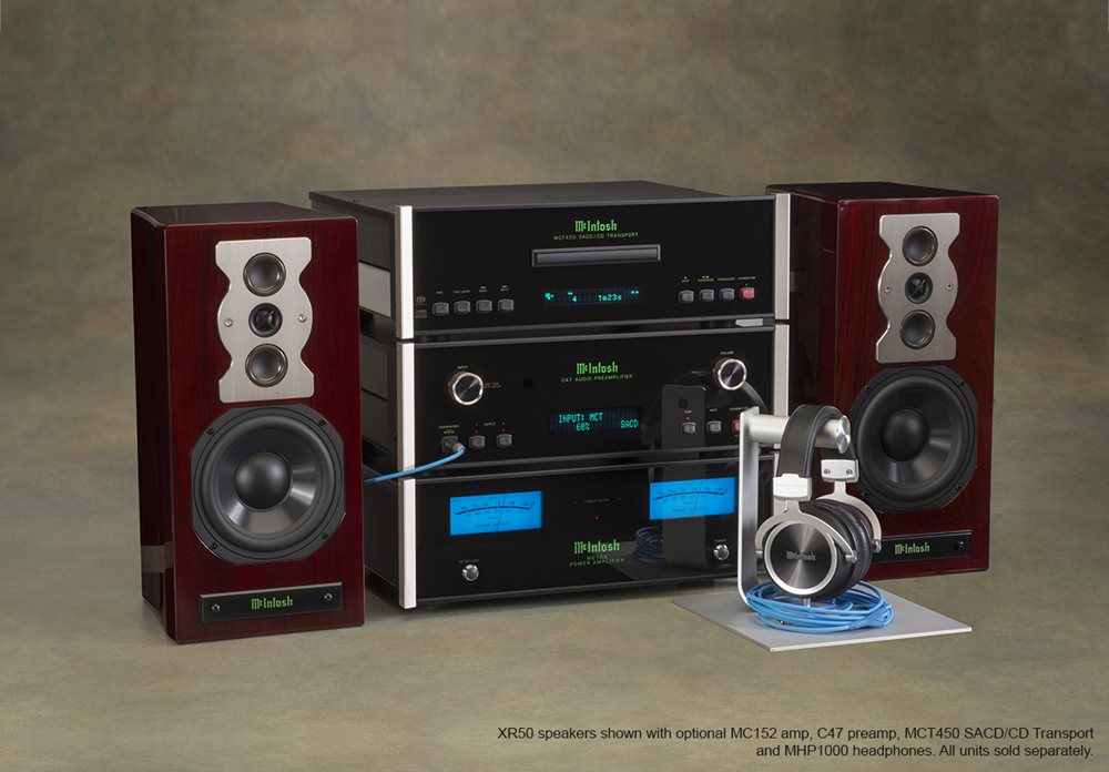 McIntosh XR50 Bookshelf Speaker System - West Coast Hifi