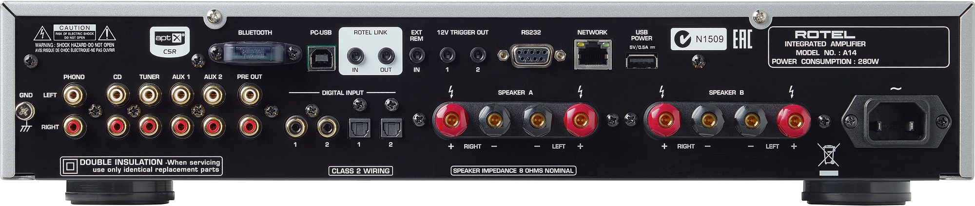 Rotel A14 MKII Integrated Amplifier - West Coast Hifi