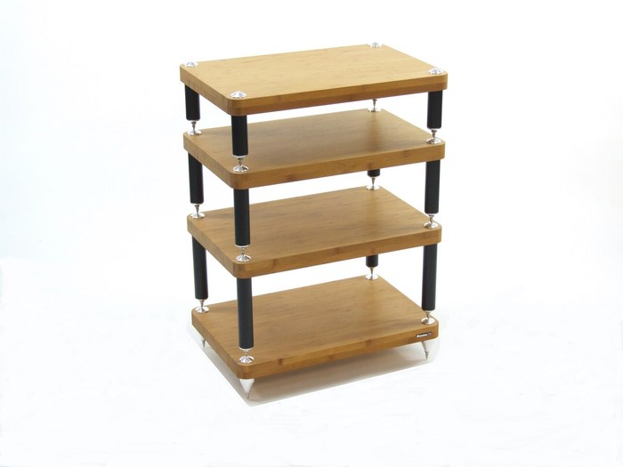 Tauris Titan HiFi Rack Cabinet - Dark Oak - West Coast Hi Fi