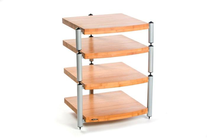 Tauris Titan HiFi Rack Cabinet - Dark Oak - West Coast Hi Fi