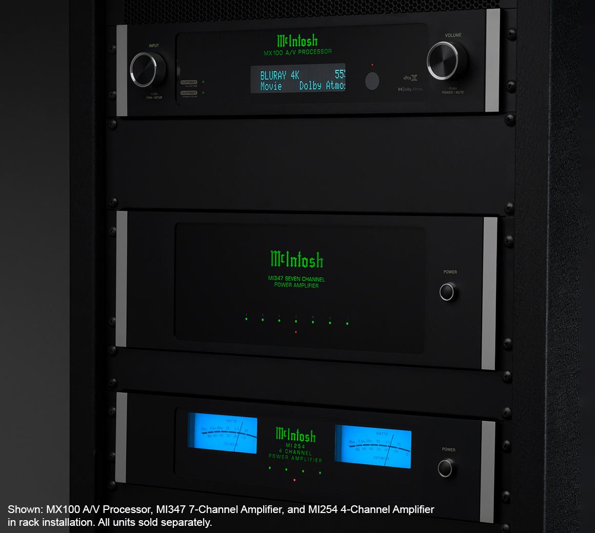 McIntosh MX100 Home Theatre A/V Processor - West Coast Hifi