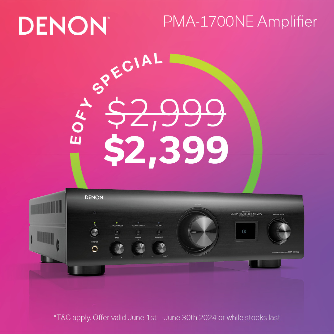 Denon PMA-1700NE Integrated Amplifier with 140W Power per Channel ...