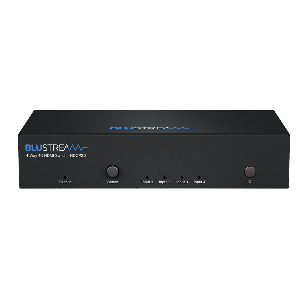 Blustream SW41AB-V2 4-Way 4K HDMI 2.0 HDCP 2.2 Switch - West Coast Hifi