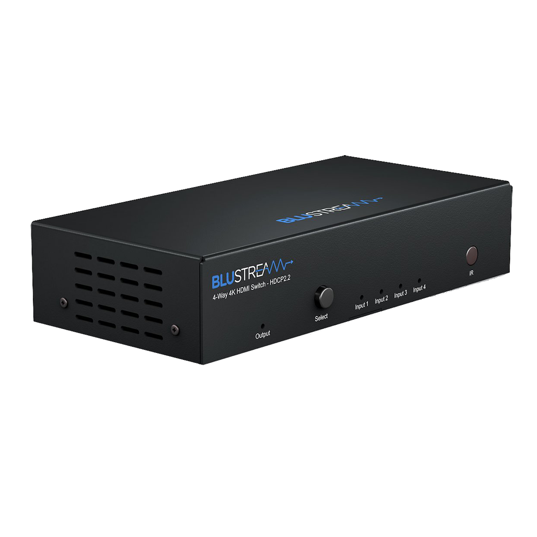 Blustream SW41AB-V2 4-Way 4K HDMI 2.0 HDCP 2.2 Switch - West Coast Hifi