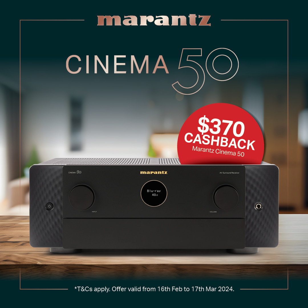 Marantz Cinema 50 Premium 9.4 Channel AV Receiver - West Coast Hifi