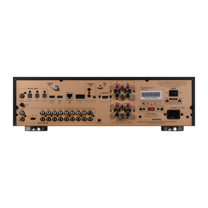 Advance Paris PlayStream A7 Connected Integrated Amplifier - West Coast ...