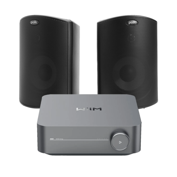 WiiM & Polk Atrium 5 Outdoor Single Zone Pack - West Coast Hifi