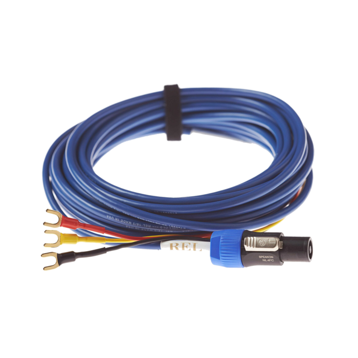 REL Bassline Blue Subwoofer Cable - West Coast Hifi