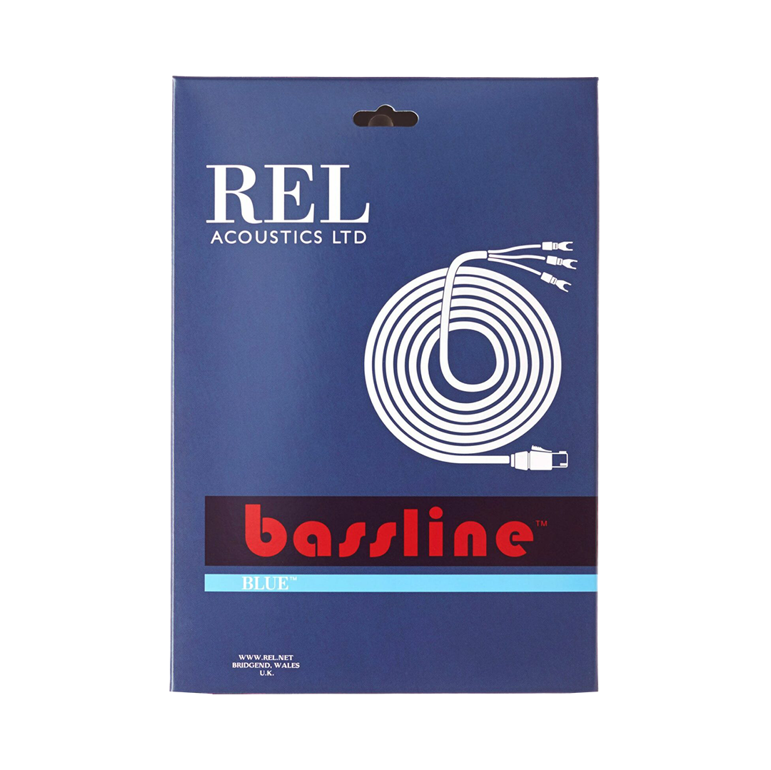REL Bassline Blue Subwoofer Cable - West Coast Hifi