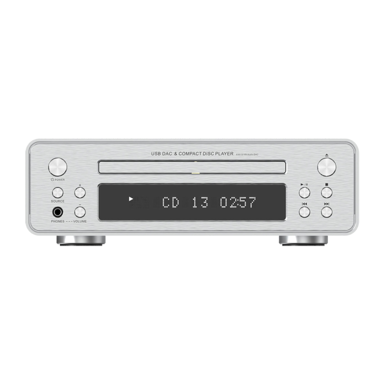 Silcron MaxConnect HiFi CD Player with DAC and Bluetooth - West Coast Hifi