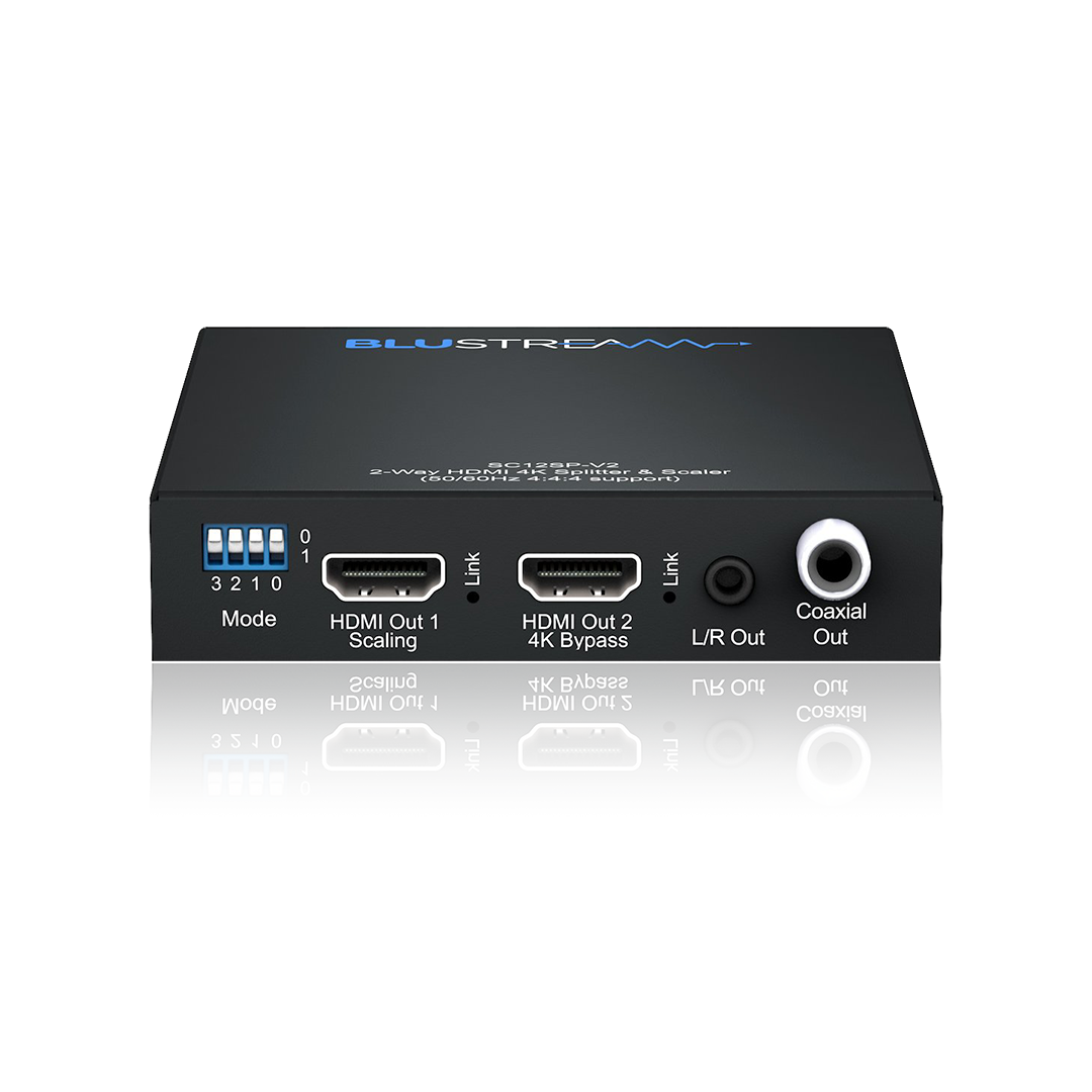 Blustream SC12SP-V2 HDMI 4K HDCP 2.2 splitter with in-built down-scaler ...