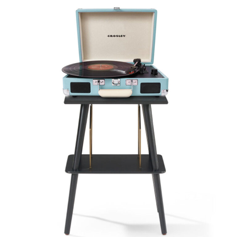 Crosley Cruiser Bluetooth Portable Turntable + Crosley Turntable Stand ...