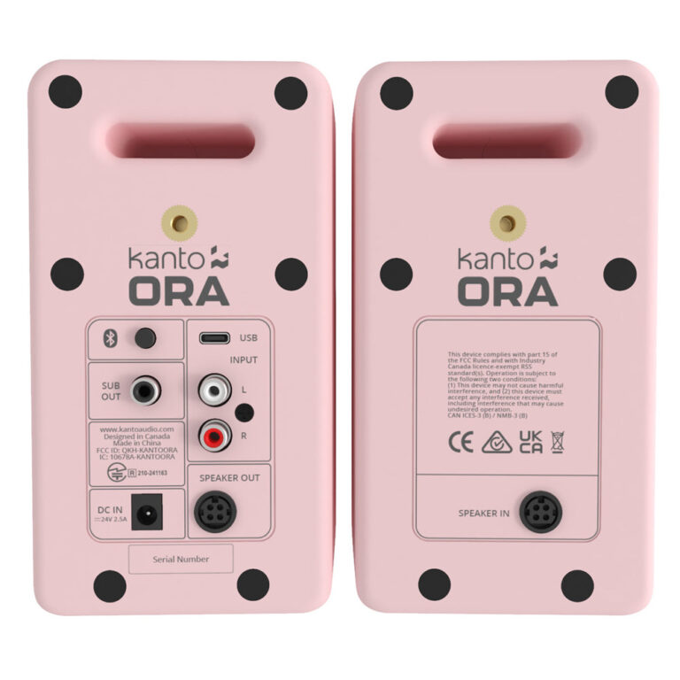 Kanto ORA 100W Powered Reference Desktop Computer Speakers with ...