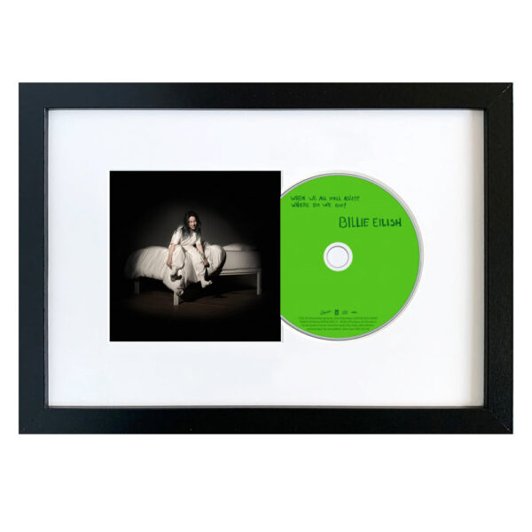 Billie Eilish - When We All Fall Asleep Where Do We Go - CD Framed ...