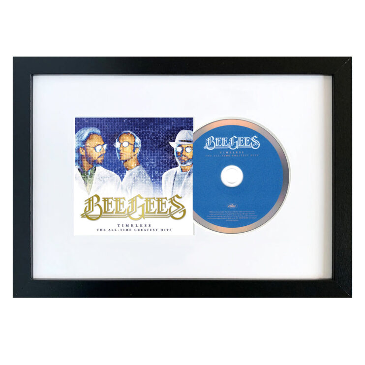 Bee Gees - Timeless: The All-Time Greatest Hits - CD Framed Album Art ...