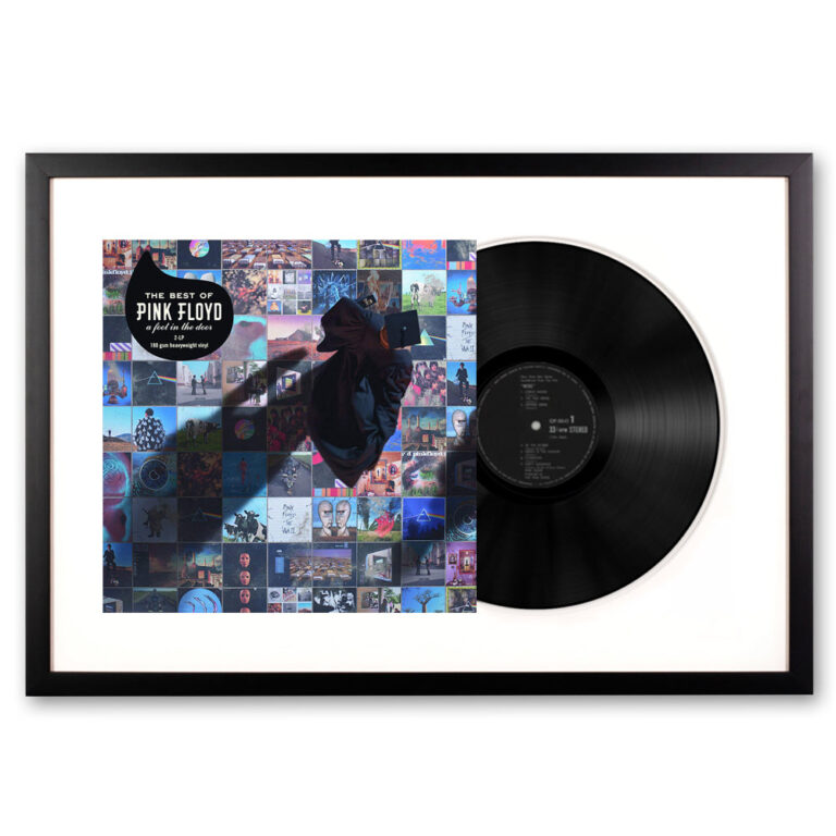 Framed Pink Floyd the Best of Pink Floyd: A Foot in The Door Vinyl ...