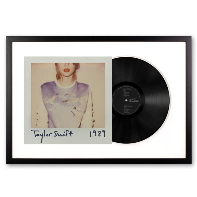 Framed Taylor Swift 1989 - Double Vinyl Album Art - West Coast Hifi